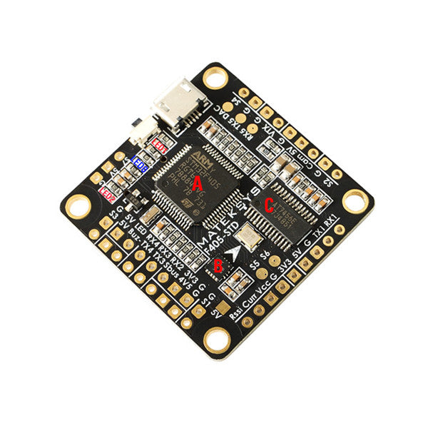 Matek F405-STD BetaFlight STM32F405 Flight Controller Built-in OSD Inv