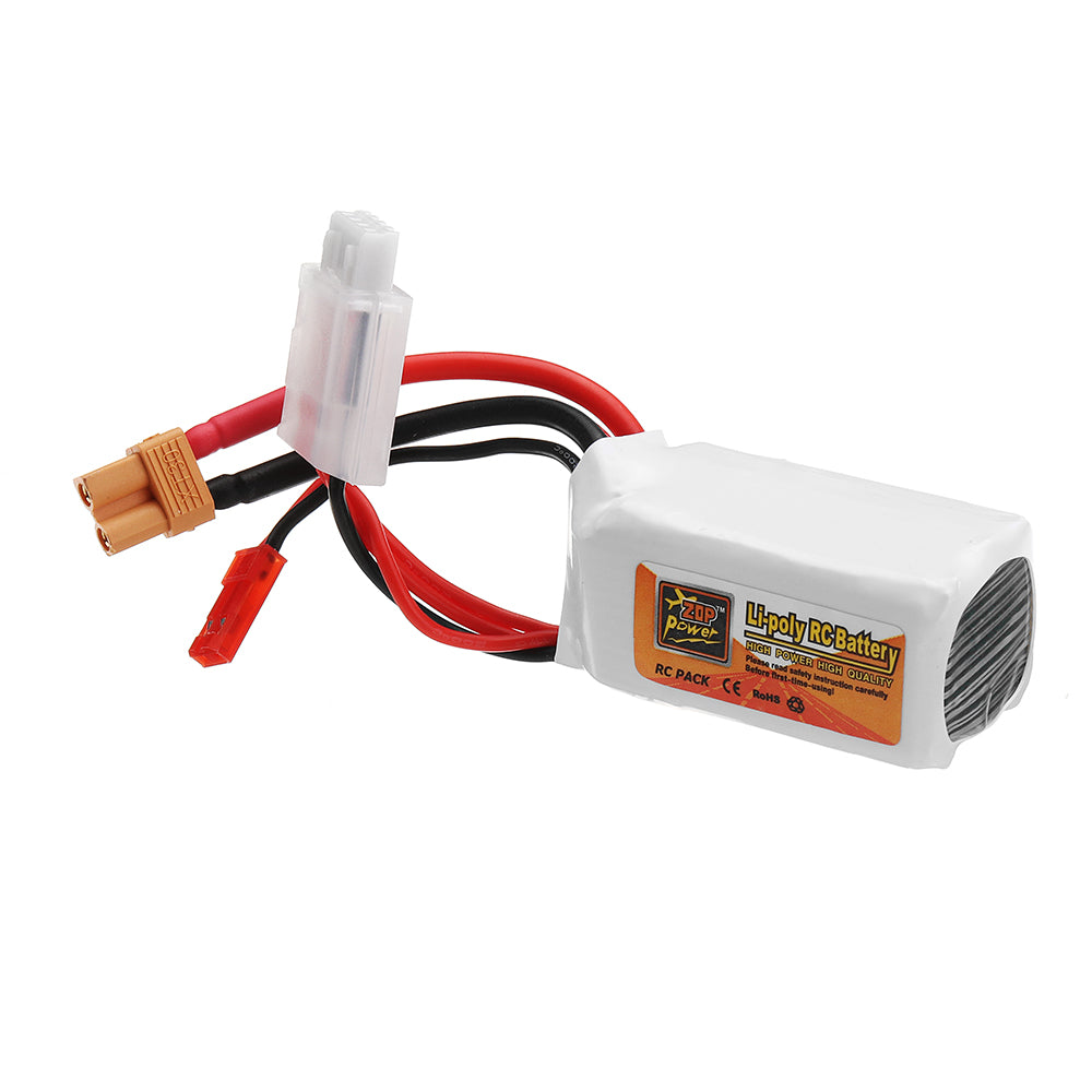 ZOP POWER 11.1V 550mAh 70C 3S Lipo Battery With JST/XT30 Plug For RC M