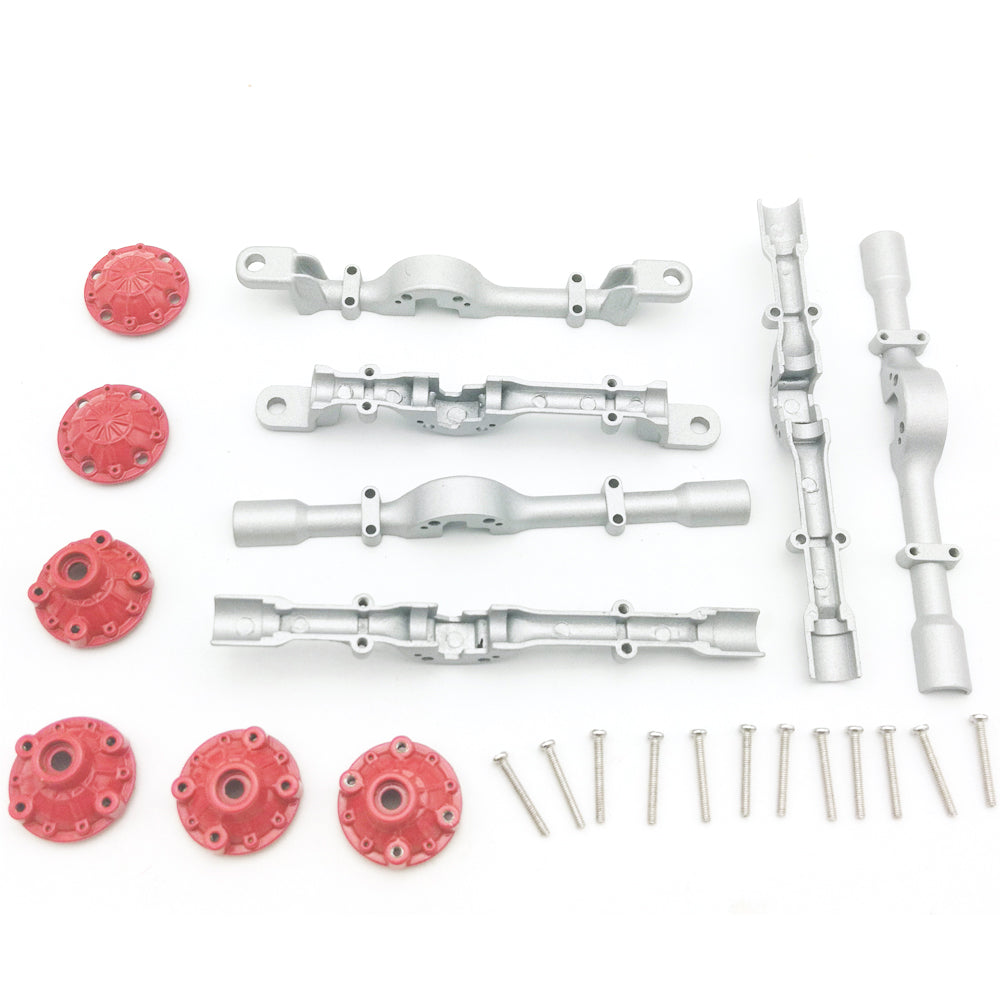 WPL Metal 6x6 Front Middle Rear Bridge Axle Shell For WPL B16.B36 1/16