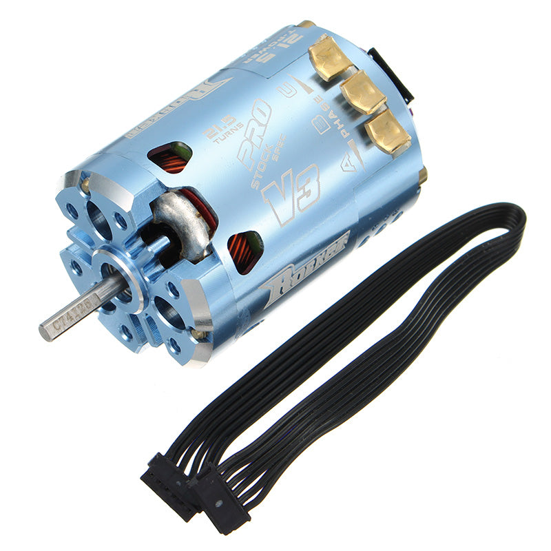 Surpass Hobby Rocket 540 Sensored Brushless Motor V3 Shaft 3.175mm RC