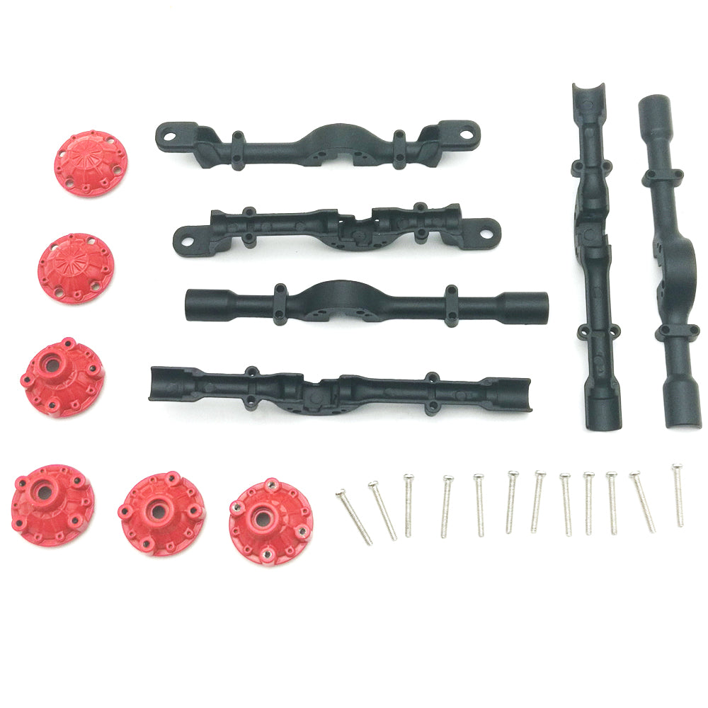 WPL Metal 6x6 Front Middle Rear Bridge Axle Shell For WPL B16.B36 1/16