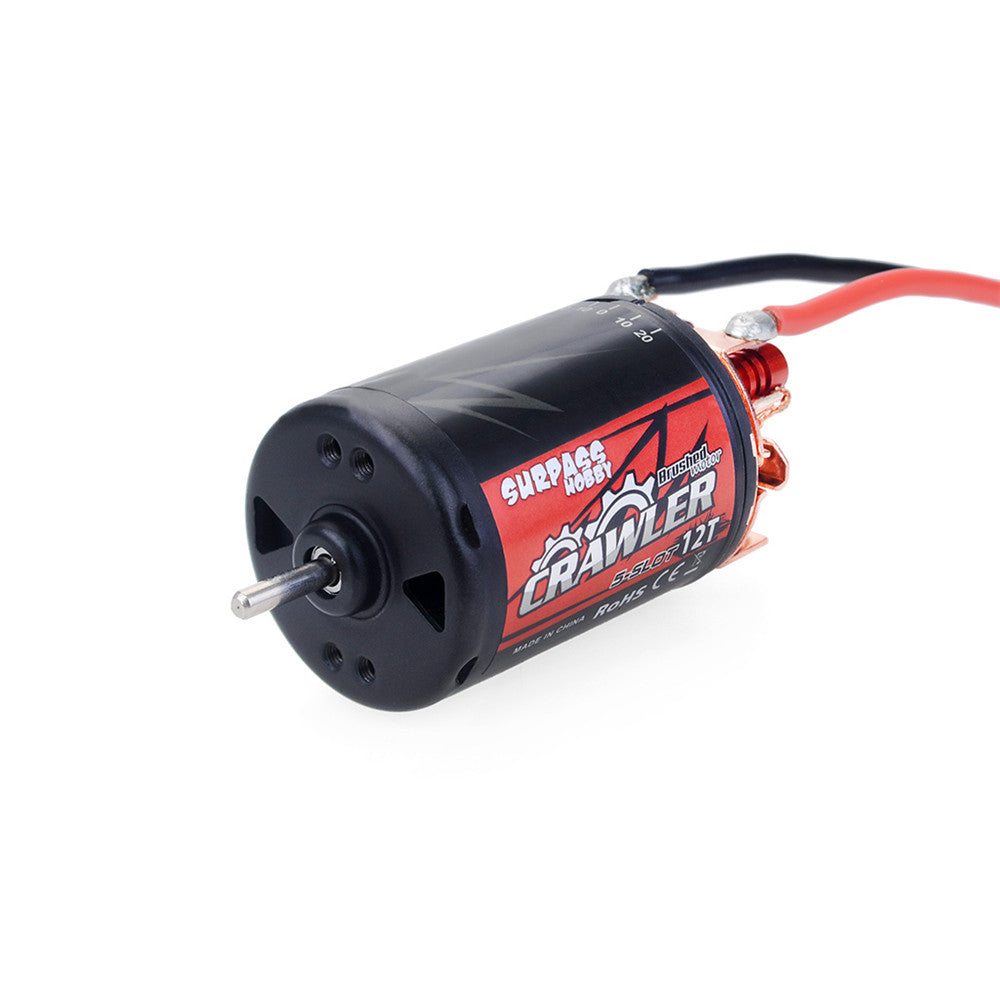 Surpass Hobby 550 Brushed Motor 5 Slots 10T/12T for 1/10 RC Car Crawle