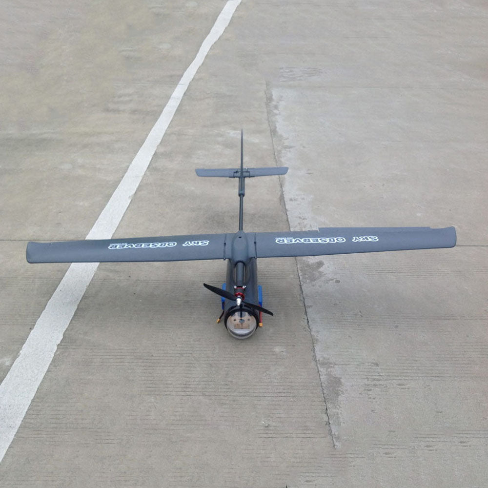 Zeta Sky Observer 2000mm 2m Wingspan Carbon Fiber/EPO White Long Range