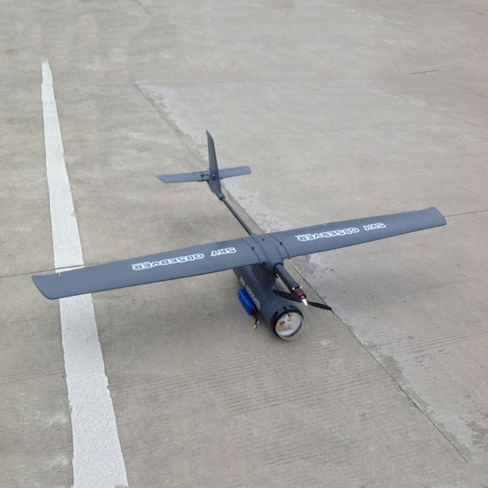 Zeta Sky Observer 2000mm 2m Wingspan Carbon Fiber/EPO White Long Range