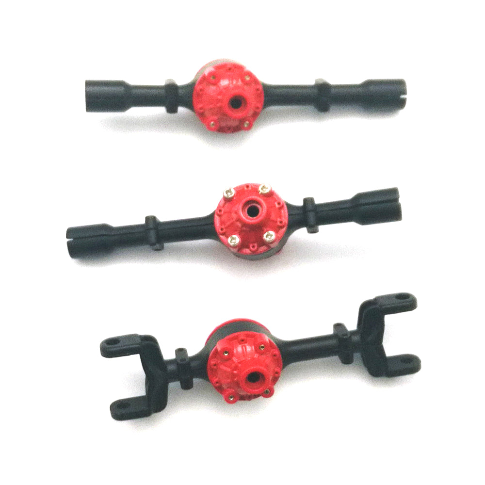 WPL Metal 6x6 Front Middle Rear Bridge Axle Shell For WPL B16.B36 1/16